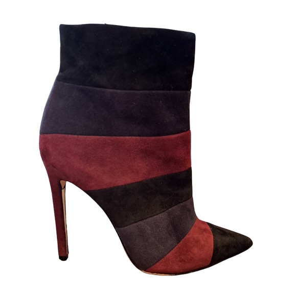 Rachel Zoe | Shoes | Rachel Zoe Colorblock Heeled Bootie | Poshmark